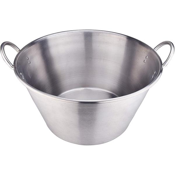 商品名:  Aram Cazo Grande Para Carnitas Extra Large 25 in inch Stainless Steel Heavy Duty Acero Inoxidable Wok comal Fryブラン...