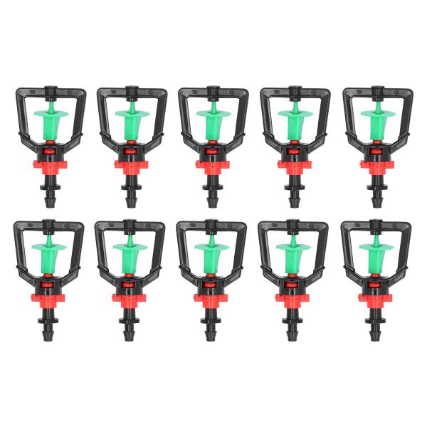 商品名:  Drip Irrigation Emitters, 10pcs Adjustable 360 Degree Sprinklers with Single Barb Micro Plant Misting Nozzles Spra...