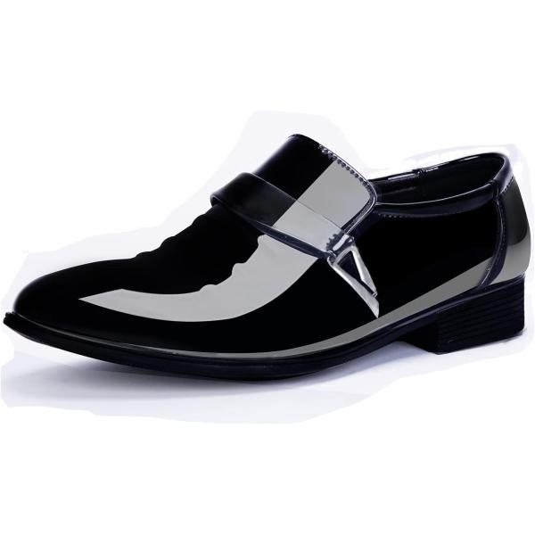 商品名XIPAI Mens Tuxedo Shoes Patent Leather Loafers Dress Shoes Black US 9ブランド：XIPAI商品サイズ：9高さ：11.2 cm横幅：17.2 cm奥行：32.6 cm重...