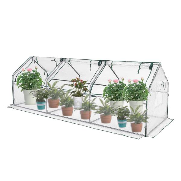 商品名:  Mini Greenhouse Portable Green House Kit for Grow Plants, Indoor and Outdoor Gardens Patios Backyards 106"x 36" x ...