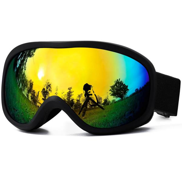 商品名: AVV OTG スキーゴーグル メンズ レディース 曇り止めデュアルレイヤーレンズ UV400 スノーゴーグル スノーボード スノーモービル スケート用 AVV OTG Ski Goggles for Men Women With...