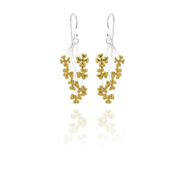 商品名Handmade 925 Sterling Silver Drop Earrings - Tree of Life - Pink Gold/Gold plated (Gold)ブランド：Generic商品サイズ：Free Size商品...