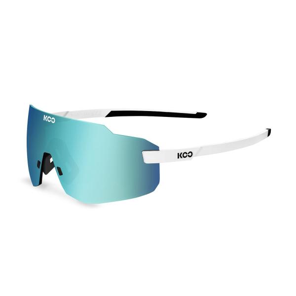 商品名: カスク(Kask) サングラス ホワイト/ターコイズ KOO Supernova Sunglasses I 100% UV Protection, Multi-Sport, Running &amp; Cycling Perfor...