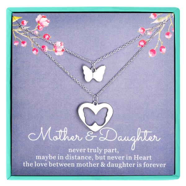 商品名: クロスネックレス レディース インフィニティ ラブ ハート ローズ フラワー 925スターリングシルバー ネックレス ペンダント CZ ダイヤモンド ネックレス レディース お母さん, シルバー, キュービックジルコニア Moth...