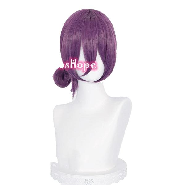 商品名:  ydound Cosplay Wig Reze Chainsaw Man Cosplay Women 45cm Long Wig Christmas Purple Wig Cosplay Anime Cosplay Wigs H...