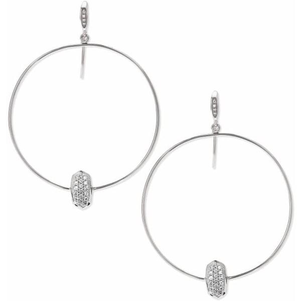 商品名Kendra Scott Elora イヤリング 14Kゴールド レディースファインジュエリー, ホワイトゴールド 金属, 宝石なし。,Kendra Scott Elora Earrings in 14k White Gold, Fi...