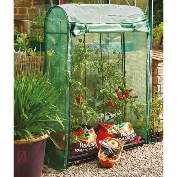 商品名: トマト温室 Tomato Greenhouseブランド: Gardman商品サイズ: 58"H高さ: 121.92cm横幅: 31.75cm奥行: 8.89cm重量: 3606g商品番号: 08792色: Green素材: Met...