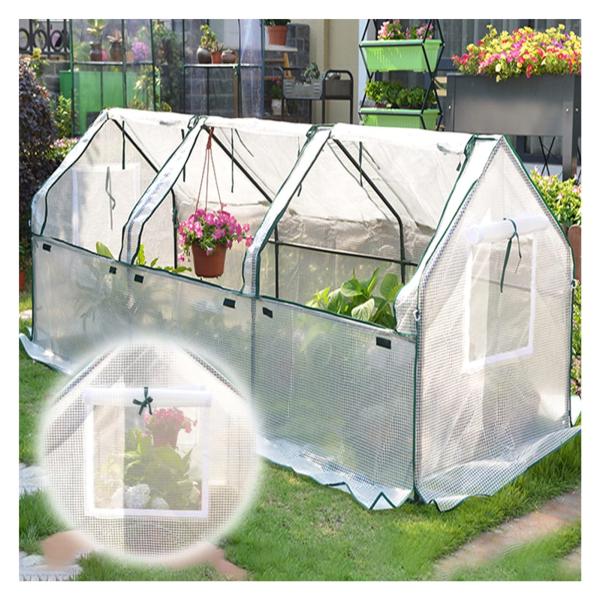 商品名:  LIALIANG Portable Greenhouse Garden, Gardening Tent with Metal Frame, PE Plant Cover Tomato Shelter for Balcony Ba...