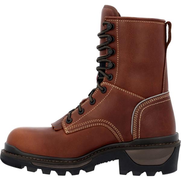 商品名:  Rocky Rams Horn Logger Waterproof Composite Toe Work Boot Size 9.5(M)ブランド: Rocky商品サイズ: 9.5高さ: 38.5064cm横幅: 36.9062...