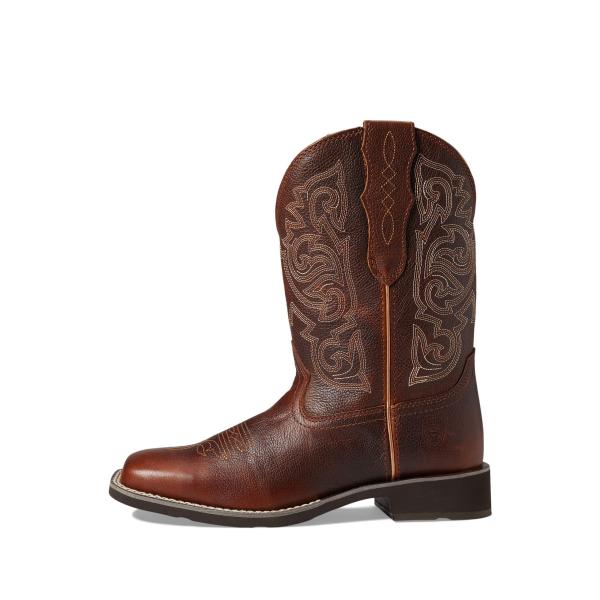 商品名:  Ariat Womens Delilah StretchFit Western Boot Spiced Cider 9ブランド: ARIAT商品サイズ: 9高さ: 40.8cm横幅: 35cm奥行: 13.6cm重量: 1560...