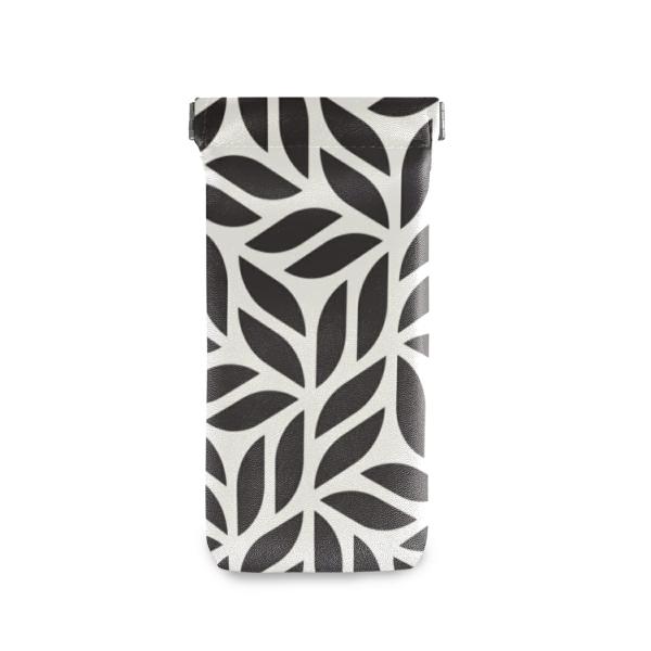 商品名:  susiyo Black White Floral Striped Element Glasses Case Portable Microfiber PU Leather Soft Sunglasses Bag Eyeglass...