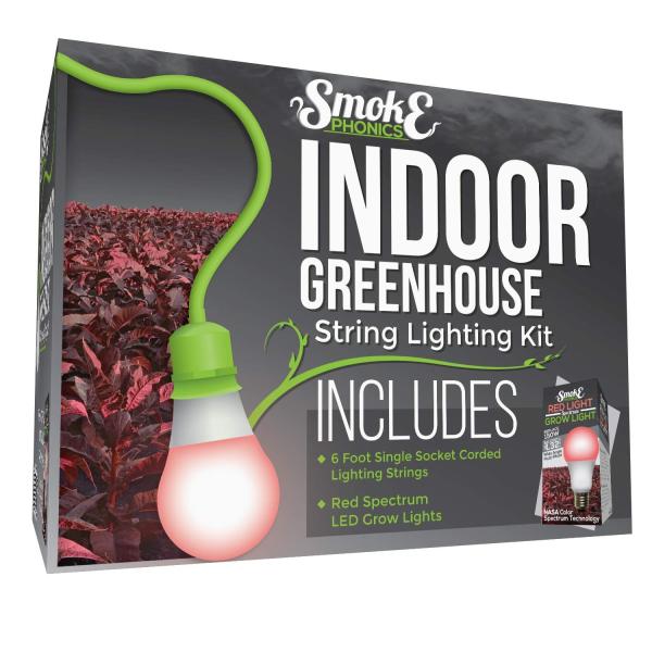 商品名:  Miracle LED SmokePhonics Indoor Greenhouse 6-Foot Corded LED Lighting Kit with Red Spectrum Daylight Grow Lightブラン...