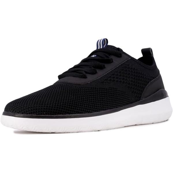 商品名Nautica Men's Knit Dress Oxford Lace-Up Sneakers: Stylish, Comfortable, and Ideal for Business or Casual Walking-Weit...