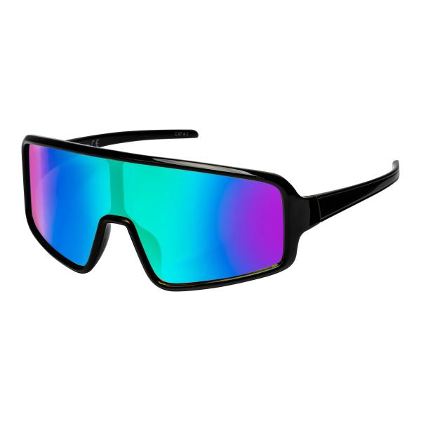 商品名:  FLAWLESS EYEWEAR Oversized Shield Wraparound Sports Sunglasses for Men Women Outdoor One Piece Visor Mirror Sport ...