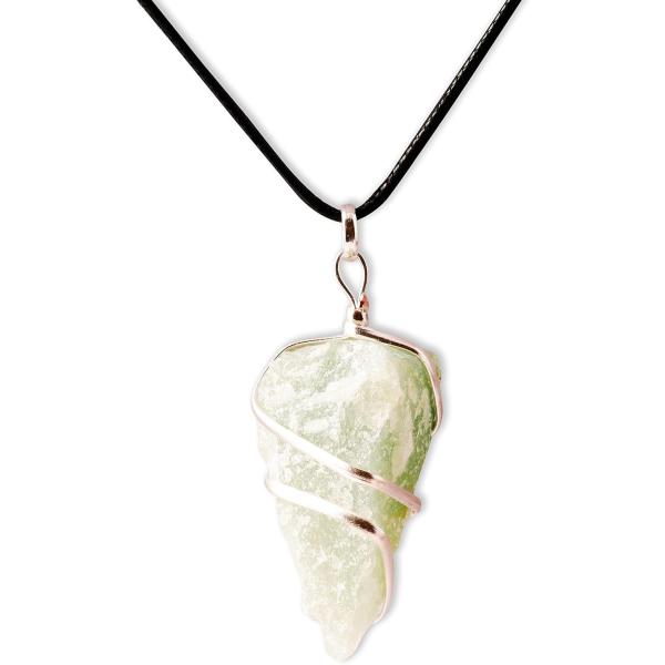 商品名生のレインボームーンストーン クリスタルネックレスペンダント メンズ レディース チャクラ ヒーリング 天然石 繁栄宝石 手作り 彼と彼女への贈り物 干支幸運のお守り 繁栄スピリチュアルジュエリー, ストーン, グリーン アベンチュリ...