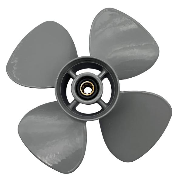 商品名: RASON-REX OEMグレード アルミニウム 船外機 4枚羽根プロペラ ホンダ船外機用 ハイスラスト8-20HP 2 1/2インチ ギアケース 10x7P 8スプライン歯付き RH RASON-REX OEM Grade Al...