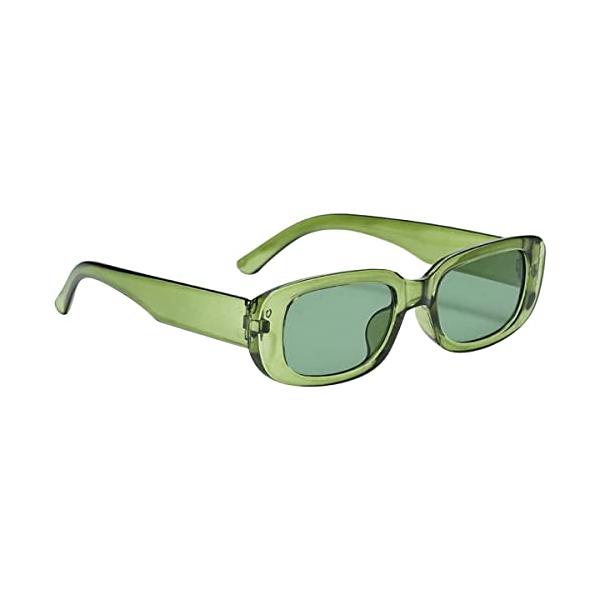 商品名:  BOJOD Rectangle Sunglasses for Women Men Green Trendy Chunky Frame 90s Rectangular Sunglasses Greenブランド: BOJOD商品サイ...