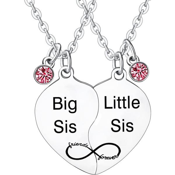 商品名Nfyxcaz 姉妹ネックレスセット Big Sis Little Sis ギフト ベストフレンド ネックレス ギフト 女性へのギフト 女の子への卒業ギフト 姉妹の友人への誕生日プレゼント (ビッグ・シス)Nfyxcaz 2pc Si...