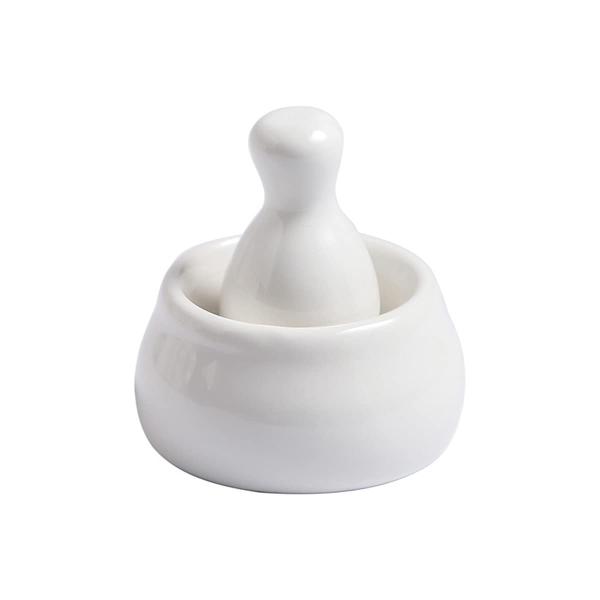 商品名: Sheskind Mini White Ceramic Mortar and Pestle Set, A Perfect Pill Crusher, Also Suitable for Crushing Spices, Herbs...