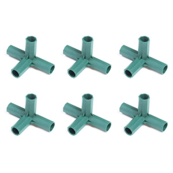 商品名:  Algado Greenhouse Connectors Tent Pole Connectors 16 Mm 6 Pcs for Orchards Diameter 16mm Plastic Plants Awning Pil...