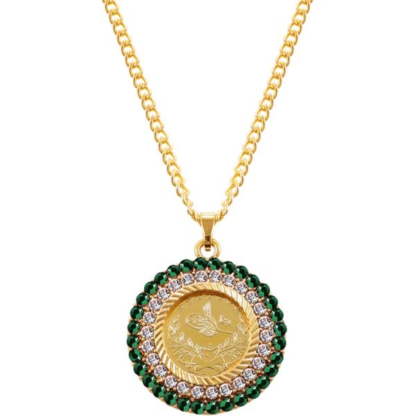 商品名Choker Necklace Chunky Dainty Y-2K Chain Necklace for Women Girls Gold Rhinestone Jewelry Set Women's Necklace Turkis...