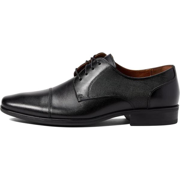 商品名Florsheim Jackson キャップトゥ オックスフォード, ブラック, 24.5Florsheim Jackson Cap Toe Oxford Formal Shoe for Men - Leather Upper wit...