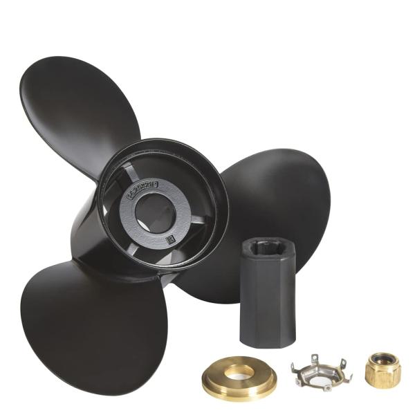商品名: MiBarco 48-832832A45 | 14 1/4 x 21 (交換可能なハブキット付属) アップグレードアルミ船外プロペラ マーキュリー/マリナー/マークルーザー/スターンドル/アルファ/ブラボー/ONE/15スプライン...