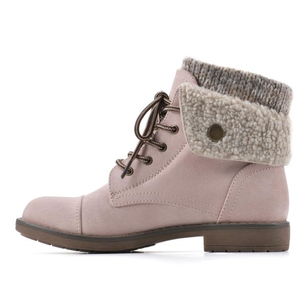 商品名:  CLIFFS BY WHITE MOUNTAIN Women's Duena Hiking Style Boot, Pale Pink/Fabric/Fleece, 6.5 Wブランド: CLIFFS BY WHITE MOUN...