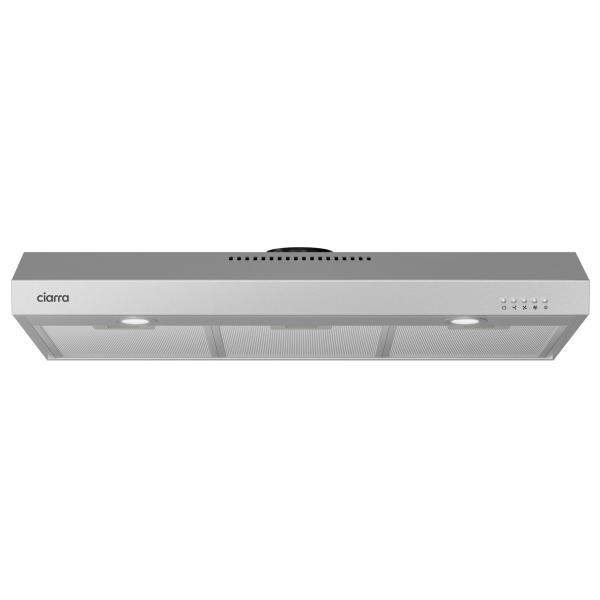商品名:  CIARRA Range Hood 30 inch Under Cabinet Ducted Convertible Ductless Vent Hood, 3 Speed Exhaust Fan, Push Button Co...