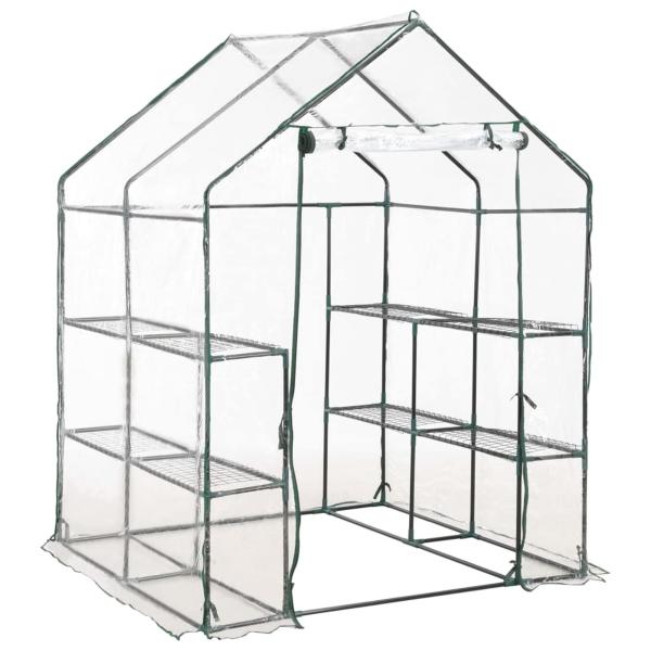 商品名:  Tidyard Greenhouse with 8 Storage Shelves Gardening Outdoor Herbs Flowers Vegetable House Steel Frame for Backyard...