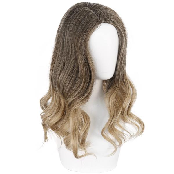 商品名:  JoneTing Ombre Brown Blonde Wig for Movie Cosplay+ (Wig Cap) Peluca Rubia Marr〓n Ombre Wig for Women Synthetic Lon...