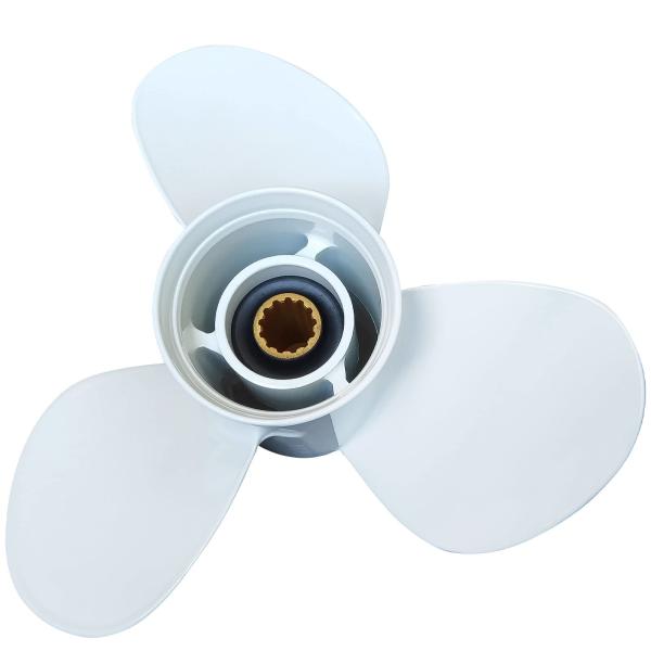 商品名: DLNIG 11 1/8x13-G ボートモトアルミニウムプロペラ - ヤマハ船外機エンジン用 30HP 40HP 50HP 60HP 69W-45945-00-00 663-45945-02-EL 交換用スプライン歯 - アルミ...
