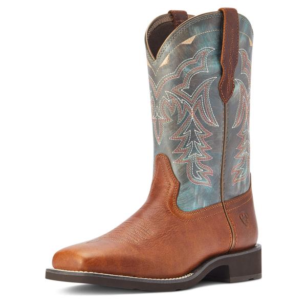 商品名:  Ariat Womens Delilah Western Boot Spiced Cider/Teal River 10.5 Wideブランド: ARIAT商品サイズ: 10.5 Wide高さ: 45.3898cm横幅: 35....