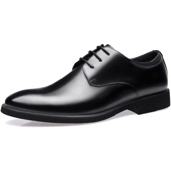 商品名Mens Dress Shoes Modern Classic Slip On Oxfords Formal Casual Business Wedding Work Lace-ups, Black 38ブランド：Glonalnt商品...