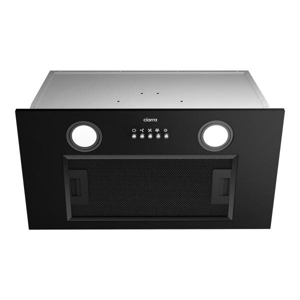 商品名:  CIARRA Insert Range Hood 20 inch with Push Button Control 450 CFM Black Range Hood Vent with 3 Speed Exhaust Fan C...