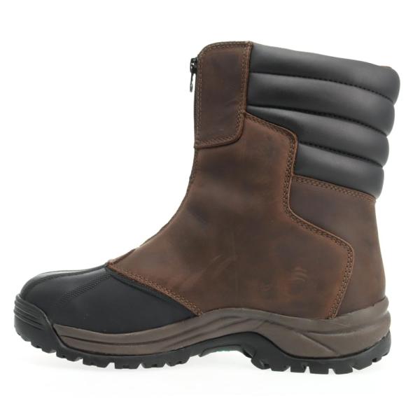 商品名:  Propet Men's Blizzard Tall Zip, Brown/Black, 16 Medium USブランド: Prop〓t商品サイズ: 16高さ: 42.6974cm横幅: 41.1988cm奥行: 14.605...