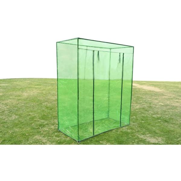 商品名:  Mogou Greenhouse with Openable Roof and Storage Shelves Firwood PC Board Doors Plant Gardening Outdoor Grow Plant ...