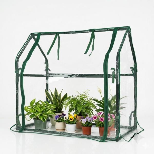 商品名: Gardzen ミニ温室 高耐久 ポータブル グリーンハウス クリアテント 屋内外 植物用 長さ36.2インチ x 幅18.9インチ x 高さ33.3インチ Gardzen Mini Greenhouse Heavy Duty P...