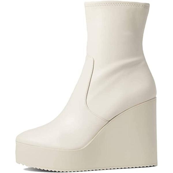商品名: Steve Madden Witness ウェッジブーティー, ボーン, 10 Steve Madden Witness Wedge Bootie Bone 10 Mブランド: Steve Madden商品サイズ: 10高さ: 3...
