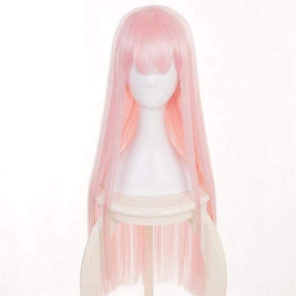 商品名:  ydound Cosplay Wig Anime Cosplay Wig Darling in The 02 Zero Two Pink Wig Comic-Con Christmas Carnival Halloween Pa...