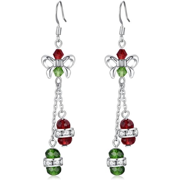 商品名クリスマス ドロップ ダングル イヤリング セット ロング ジングル ベル イヤリング レディース クリスマス ジュエリー クリスマス 雪だるま サンタクロース クリスマスツリー フラミンゴ ペンギン イヤリング…, 金属, 適用なし...
