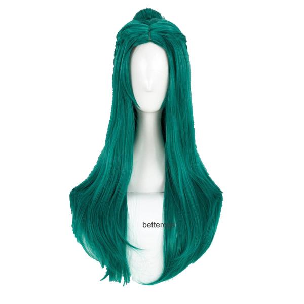 商品名:  ydound Cosplay Wig Tyrande Whisperwind Cosplay Wig Long Green Heat Resistant Synthetic Hair Wig + Wig Cap for Cose...