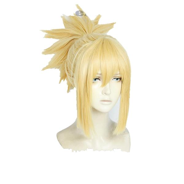 商品名:  ydound Cosplay Wig Anime Dr.Stone Kohaku Cosplay Wig Golden Ponytail Heat Resistance Fiber Women's Synthetic Hair ...