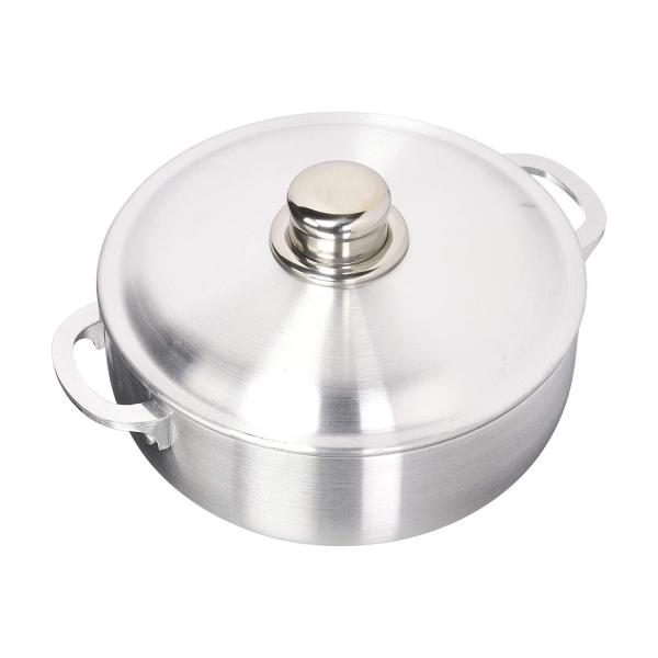 商品名:  Thaweesuk Shop New Modern 3.6 Quart Aluminum Sauce Pot with Lid Stock Kitchen Home Restaurant Silver 3.6" Diameter...