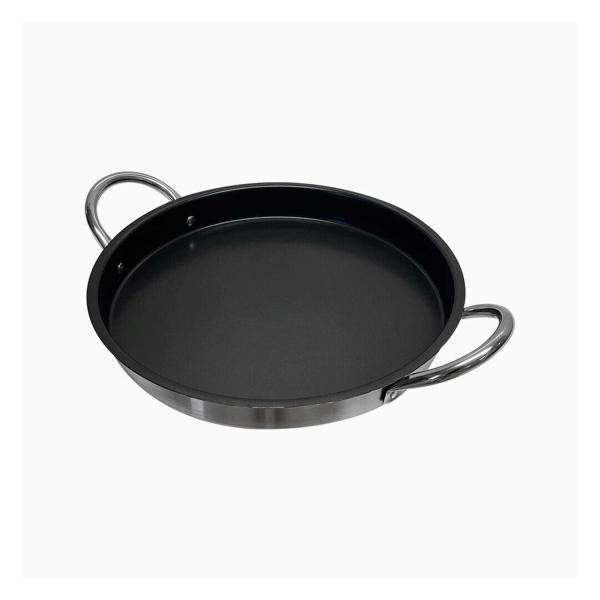 商品名:  Thaweesuk Shop New 21 Inches Non Stick Round Heavy Duty Stainless Steel Comal Griddle Pan Grill Fry Flat Tray Dash...