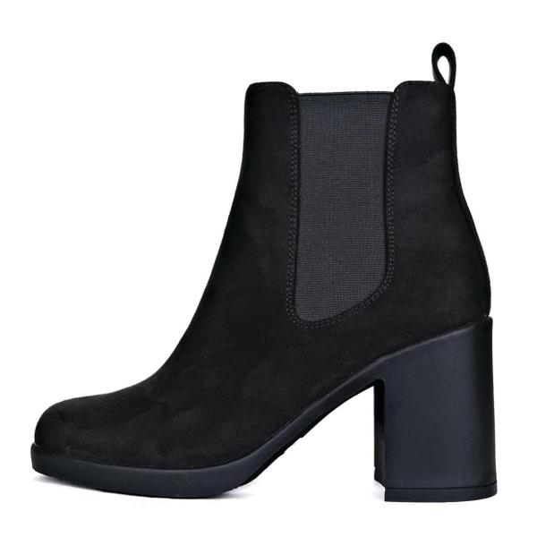 商品名:  Soda Women's Chelsea Mid Calf Platform Block Heel Ankle Bootie Arbor Black Su 7ブランド: Soda商品サイズ: 7高さ: 12.7cm横幅: 25....