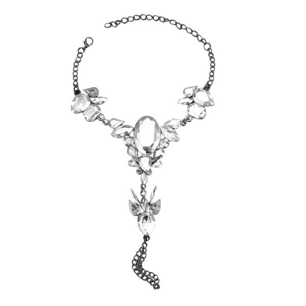 商品名:  Bling Rhinestone Barefoot Sandals Gold Crystal Anklet Diamond Anklets Foot Chain Beach Feet Jewelry For Women Beac...