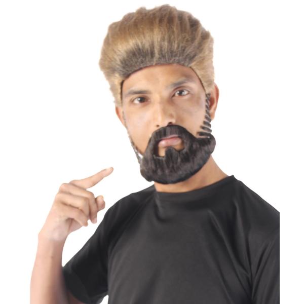 商品名:  dult Men's Light Blonde Short Length Straight Halloween Cosplay Pyromaniac Beach Bum Flicker Character Costume Wig...