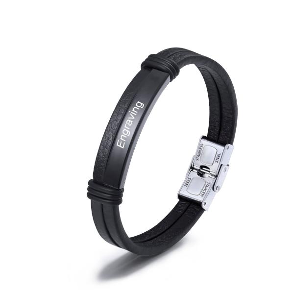 商品名:  AOTXOXTOA Name Bracelet Personalized Bracelets for Women Customized Bracelets for Men Boys Girls Stainless Steel G...