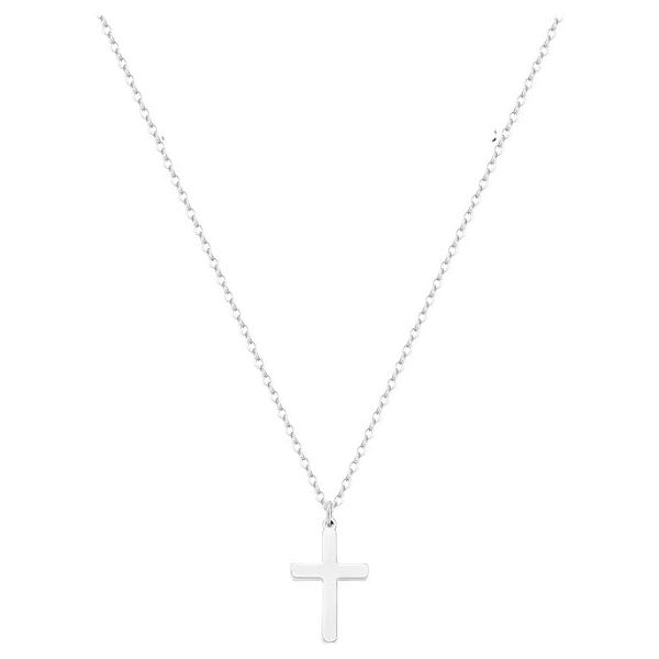 商品名twinkle eye ファッション シンプル 万能 18K ゴールド シルバー ネックレス クロス 調節可能 ペンダント ネックレス レディース ガールズ ジュエリー ギフト, One Size, 金属, 宝石なしtwinkle e...